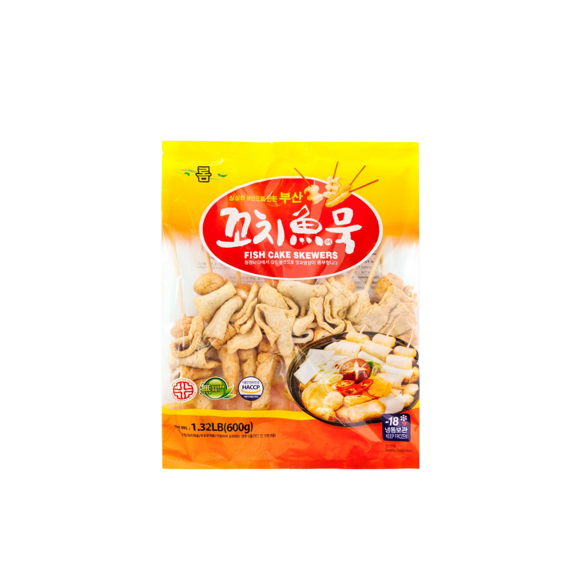 Fish Cake Stick (꼬치어묵) - 15/600G – ROM America