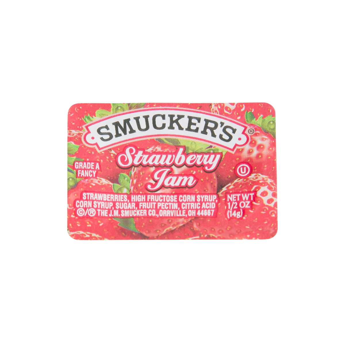 Smucker's - Strawberry Jam - 200/0.5 oz Packets – ROM America