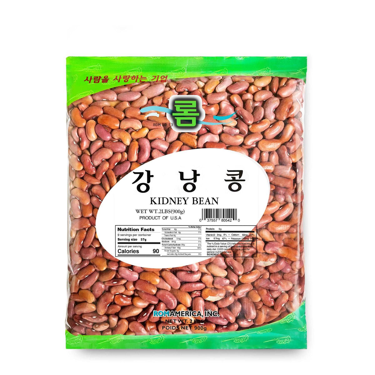 Kidney Bean (Light Red) (강낭콩) Case-12/2lb – ROM America